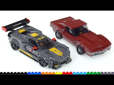 LEGO Speed Champions Chevrolet Corvette 1968 & C8.R set 76903 review! One solid hit, one bad miss