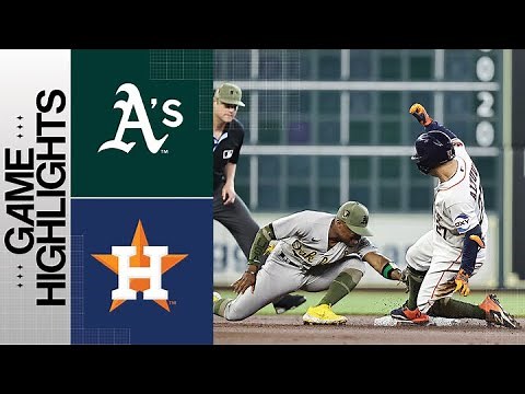 A's vs. Astros Game Highlights (5/20/23) | MLB Highlights