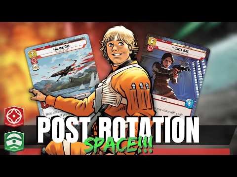 POST ROTATION: CONTROL the SPACE! LUKE DATA VAULT! - Gameplay / Star Wars Unlimited