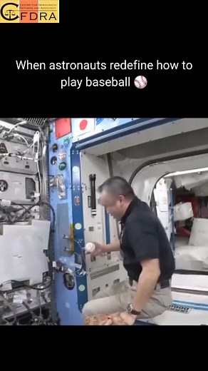 3.3K views · 2.2K reactions | FOLLOW @cfdra_ to learn something new everyday Witness Astronaut Koichi Wakata (@astrowakata) master the art of solo baseball on the ISS. In microgravity, one player can pitch, hit, AND catch - turning baseball into a whole new game! Via: @nasa #cfdra #space #baseball #technology #fun | Centre For Democratic Reforms And Advocacy. | Facebook