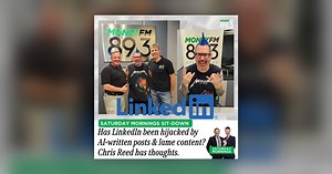 Saturday Mornings: Why is LinkedIn full of lame, inauthentic, AI-written posts? - Glenn van Zutphen on Saturday Mornings with Neil Humphreys (9am - 12pm)