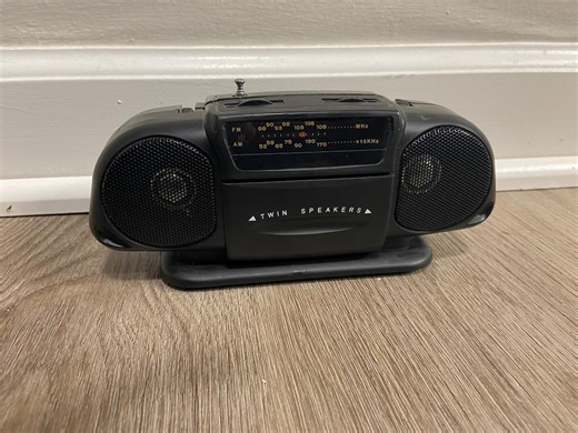 Twin Speakers Mini-am FM Radio (tested) - Etsy UK