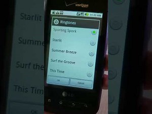 Verizon Wireless LG Vortex Ringtones and Notification Tones