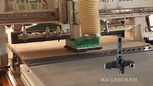 Slab Flattening Router Bit 1/2 Shank, 4-Wing, 3" Cutting Dia, Insert Carbide CNC Spoilboard Surfacing Router Bit, Wood Planer Planing Bit for Flycutter/ Slab Leveler/ Rabbeting by DEEFIINE(Black)