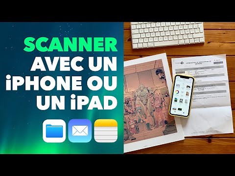 Scanner un document ou une image avec un iPhone, iPad Pro, iPad (factures, PDF, fichiers, courriers)