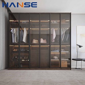 [Hot Item] Luxury Modern Walk in Closet Cabinet Modern Walking Closet Cabinet Storage Wardrobe Dressing Room