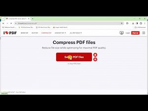 How to reduce Pdf file size | How to compress Pdf file size | Mb To Kb |