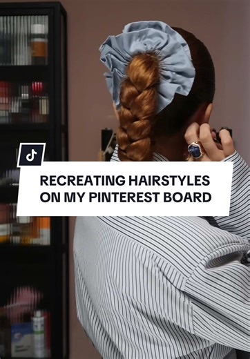 recreating hairstyles from my Pinterest board ✨ #fyp #fyppppppppppppppppppppppp #hairstyle #hairtok #curlyhairtutorial #braidtutorial #updohairstyle #diy #pinterest #pinteresthair