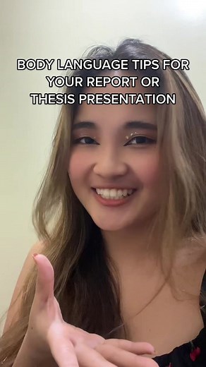 Effective Body Language Tips for Your Presentation or Thesis Defense