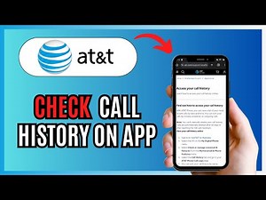 How To Check Call History On AT&T App 2024!
