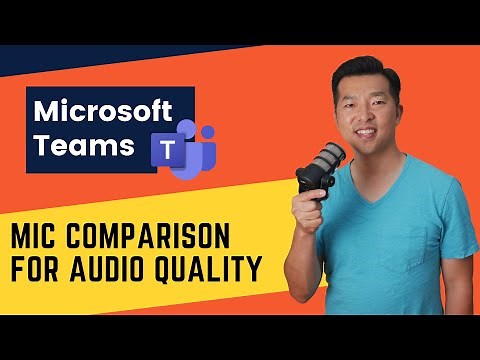 Comparing audio quality of 3 different mic setup for Microsoft Teams meeting