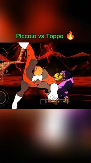 PICCOLO VS TOPPO 🔥 DBZ SHIN BUDOKAI PSP GAMEPLAY #shorts #ytshorts #pspgameplay