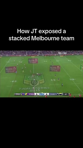 Johnathan Thurston's Brilliant Play Against Melbourne Storm