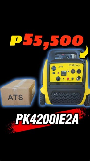 3 aircon 2 ref 4 na electric fan mga ilaw! actual load test sa Philking PK4200ie2A inverter fully automatic silent generator natin sa Pampanga! #generator #philking #inverter #pk4200ie2a #pk4200 | Best Buys Mindoro TOOLS