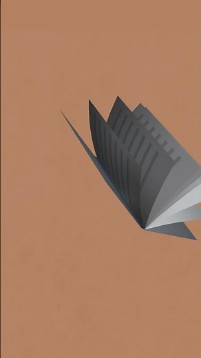 3D flip book animation