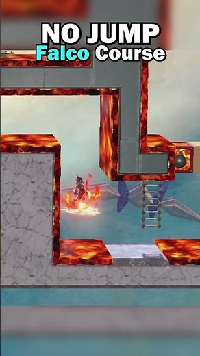 Super Hard Falco NO Jump Puzzle in Smash Ultimate