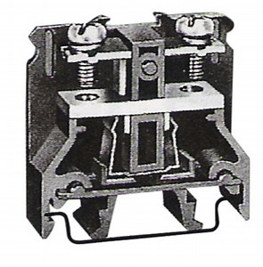 [Hot Item] DIN Rail Mounting Black Wire Terminal Block Connecting Well