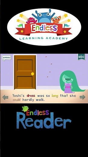 D is for Dress👗! Learn the Alphabet with Endless Reader | Part 2