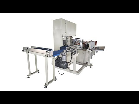 Hot selling automatic small bobbin paper band saw cutting machine for Mexico