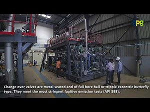 Skid mounted hydrogen rich off-gas purification units