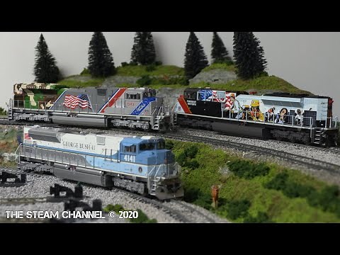 Review: MTH HO SD70ACe Spirit of UP, 1111, & 4141 George Bush Unit.