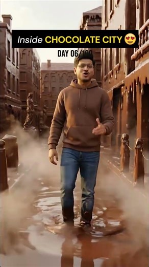 CGI Chocolate City | Ek SweetFantasy City #aiworld