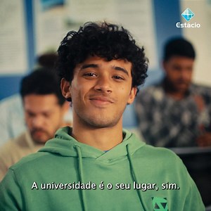 15K views · 10K reactions | Dê o primeiro passo em busca do seu diploma e brilha sem medo com a maior do Brasil. | Estácio | Facebook