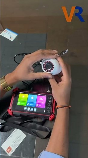 HD CAMERA TEST IN IPC CCTV CAMERA TESTER | VR COMPUTER AND CCTV CAMERA