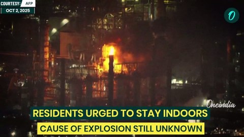 Massive explosion has rocked Chevron’s El Segundo oil refinery near LAX