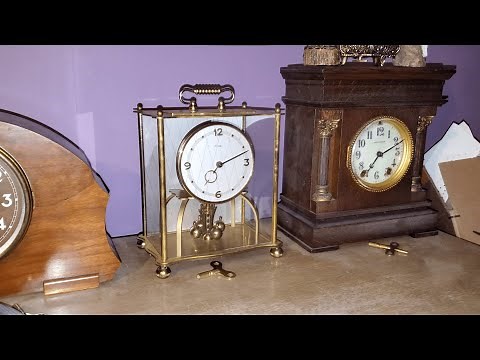 Mid-Century Kundo 400 Day Anniversary Clock