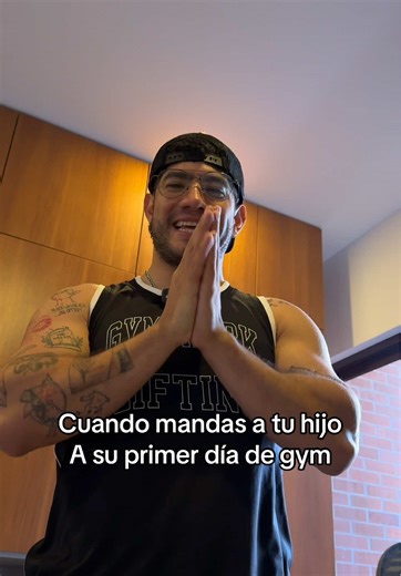 Nada mas tierno que verlos en subprimer día de gym y para que no les falte nada pueden usar @Zigi App #gymrat #fitness #entreno #publicidad #gymbro