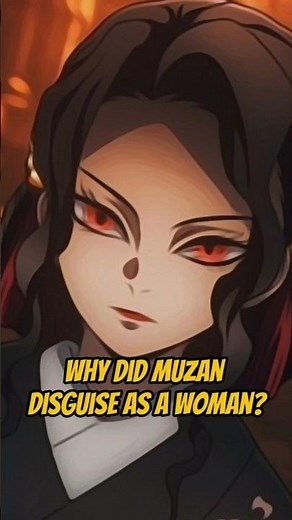 Why Did Muzan Disguise as a Woman? | Demon Slayer Explained #demonslayer #anime #shorts