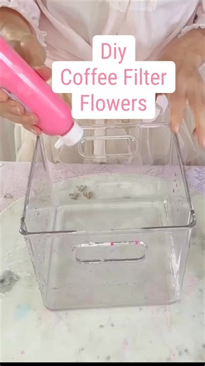Try these cute and easy coffee filter flowers 🌸 | Olivia's Romantic Home DIY