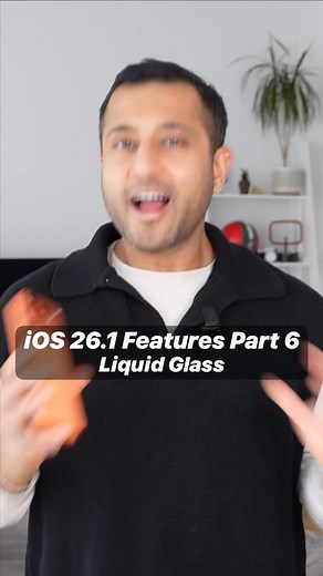 iOS 26.1 Features Part 6: Customize Liquid Glass #apple #ios26 #ios26features #ios26update #ios26tricks | Tailor Made Tech