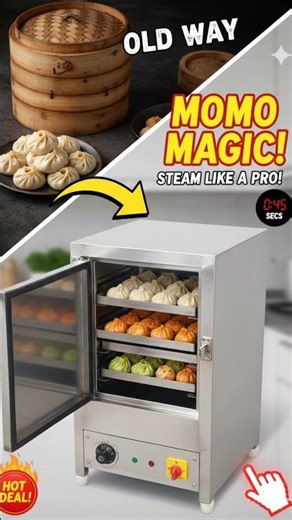 MOMO'S STEAMER for Perfect Steam Every Time #shorts