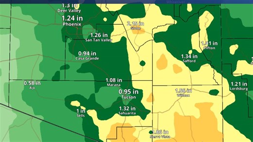 'Most likely scenario' is 1-2 inches of rain in Tucson this weekend