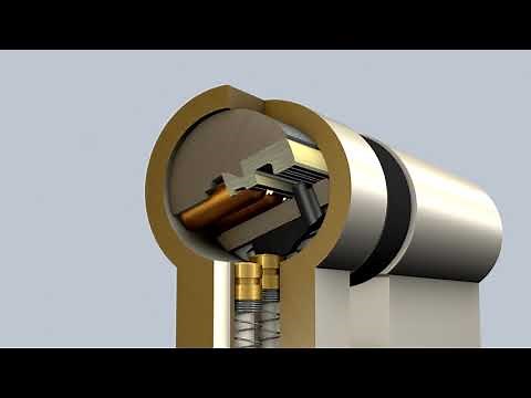 dormakaba pextra+ Security lock cylinder with extra protection