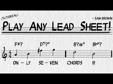 Play Any Lead Sheet On Piano | Course Overview