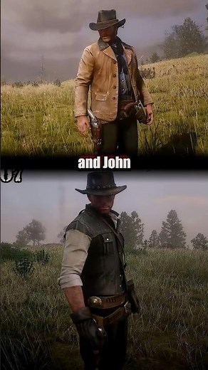 Gameplay Differences between Arthur and John in Red Dead Redemption 2 #rdr2