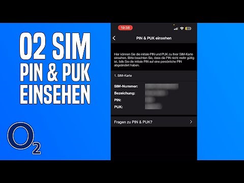 O2 SIM Karte PIN & PUK herausfinden | Tutorial