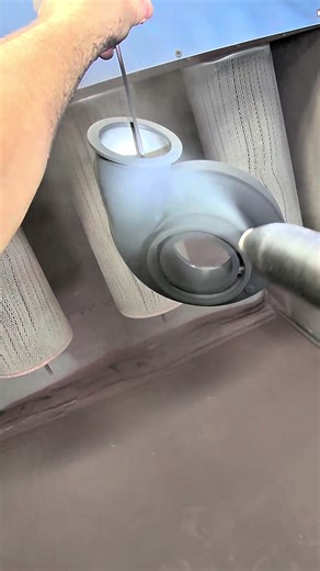 High Flow Vaxinator and Extractor Jr 2.0: Optimal Powder Removal