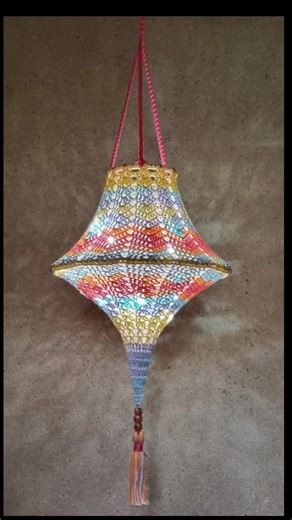 Crochet Lantern PDF Pattern: Peaceful Ambience Home Decor (digital Download) - Etsy