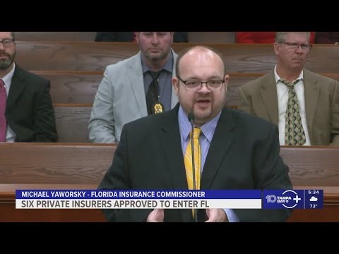 Six private insurers approved to take policies in Florida from Citizens Property Insurance