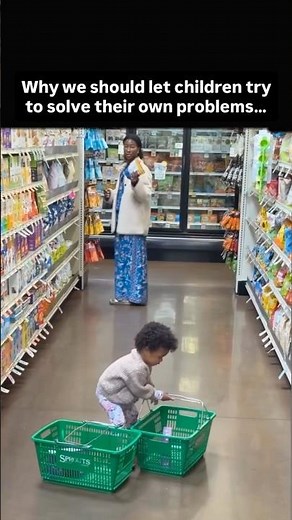 Why we should let children try to solve their own problems...