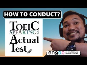 How to Conduct TOEIC Speaking Actual Test Lessons | ENGOO | Tutor Jacko