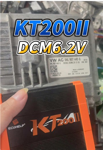 2026 version kt200 first update protocol: Volkswagen dcm6.2v read and write operation#ecu #Car #Automobile #kt200