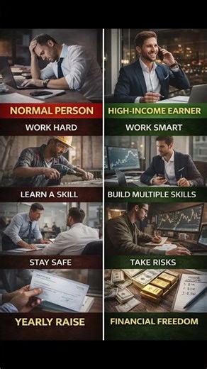 Normal Person vs High Income Earner (Big Difference)