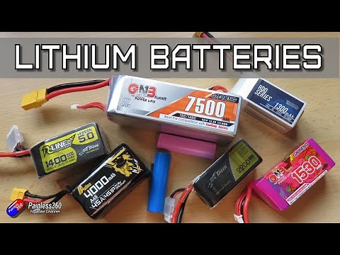 Lithium Battery Basics for New Users (LIPO, LI-ION, LIHV)