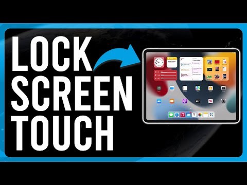 How to Lock iPad Screen from Touch (How to Disable Touchscreen on iPad)