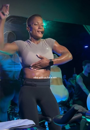 Empowering Spin Class Moments with Coach Amy